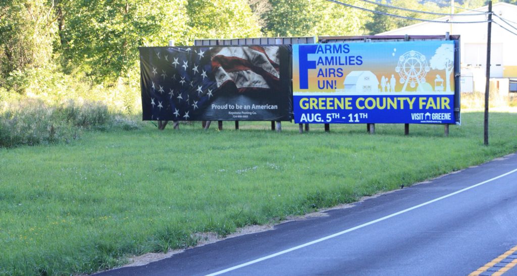 Outdoor Billboard Advertising | Greene County, PA | Keystone Posting